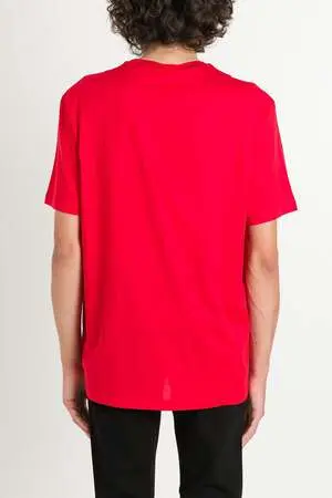 Versace Embroidered Logo Tee