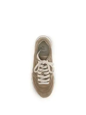 Brunello Cucinelli Suede Lace-up Sneakers