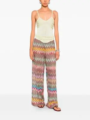 Missoni Zigzag Pattern Viscose Pants