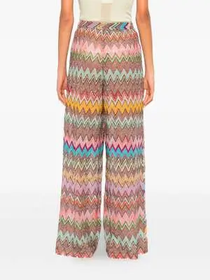 Missoni Zigzag Pattern Viscose Pants