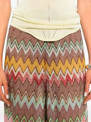 Missoni Zigzag Pattern Viscose Pants