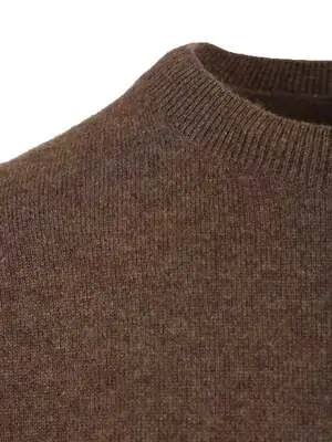 Acne Studios Long-sleeved Cashmere Crew Neck Sweater - Brown