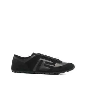 Balmain Low-top Sneakers With Paneled Design