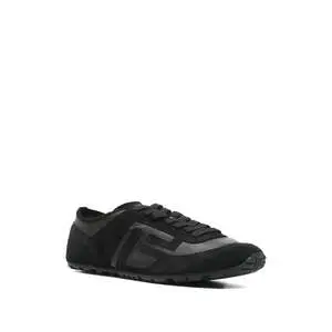 Balmain Low-top Sneakers With Paneled Design