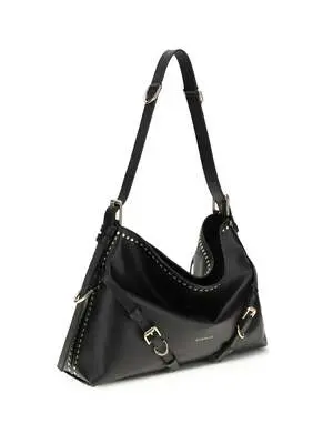 Givenchy Large Voyou Shoulder Bag In Shiny Leather