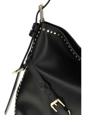 Givenchy Large Voyou Shoulder Bag In Shiny Leather