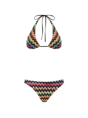 Missoni Zigzag Print Bikini Set - Multicolor