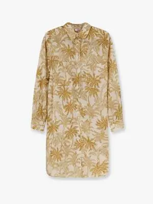 ERES Long Sleeve Printed Cotton Shirt