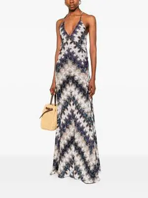 Missoni Sleeveless Long Dress - Multicolor