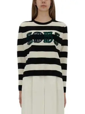 Max Mara Viterbo Jersey Sweater - Black