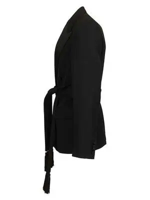 Valentino Garavani Virgin Wool Blazer With Belt