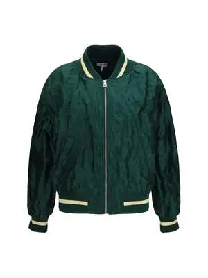 Loewe Technical Fabric Bomber Jacket - Green
