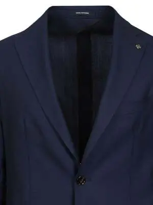 Tagliatore Unlined Blazer In Lightweight Cashmere