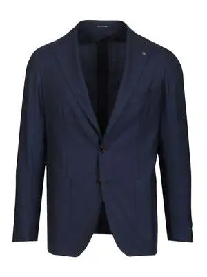 Tagliatore Unlined Blazer In Lightweight Cashmere
