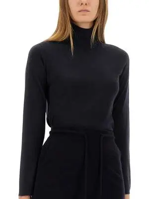 Max Mara Meana Cashmere Turtleneck Sweater - Blue