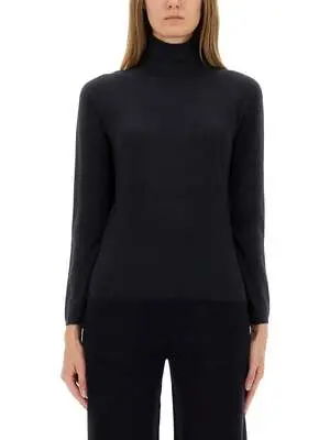 Max Mara MAX MARA Meana Cashmere Turtleneck Sweater Blue