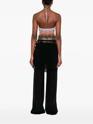 Missoni Sleeveless V-neck Top - Multicolor