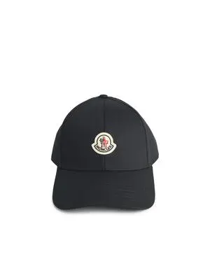 Moncler Cotton Cap - Black