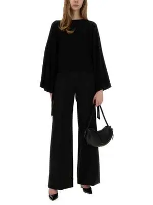 Max Mara Virgin Wool Top - Black