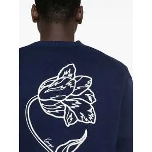 Kenzo Cardigan With Floral Embroidery