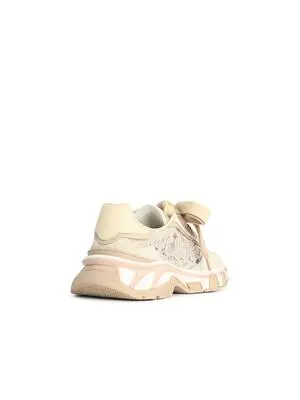 Dolce & Gabbana Dg Country Road" Lace Sneakers - White