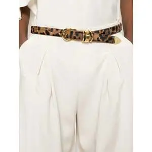 Max Mara Neutral Pleated Silk Palazzo Pants - Cream