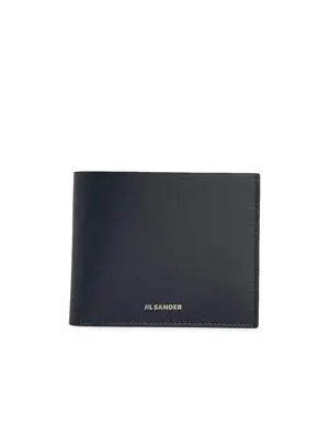 JIL SANDER Leather Pocket Wallet - Black