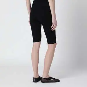 ENTIRE STUDIOS Short Leggings In Viscose Jersey - Black