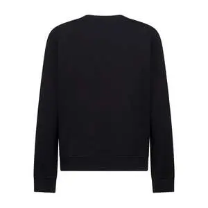 Fendi Ribbed Crew Neck Long Sleeve Sweater