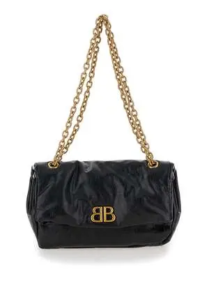 Balenciaga Monaco Chain Shoulder Bag - Multicolor