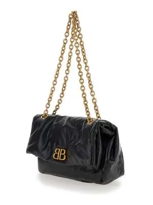 Balenciaga Monaco Chain Shoulder Bag - Multicolor
