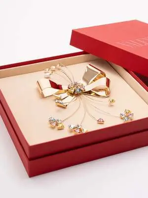 Valentino Garavani Papier Floral Brooch