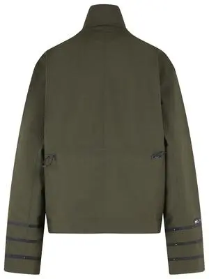 Coperni Technical Wool Blend Jacket With Drawstring Waist