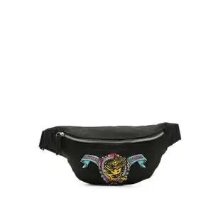 Kenzo Embroidered Logo Belt Bag - Black