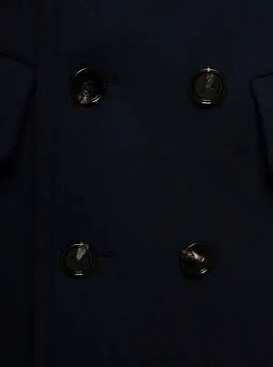 Bottega Veneta Double Wool Cashmere Cape Coat
