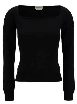 Alexander Mcqueen Cuffed Sweaters For Women