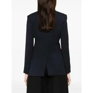 Max Mara Double-breasted Peaked Lapel Blazer