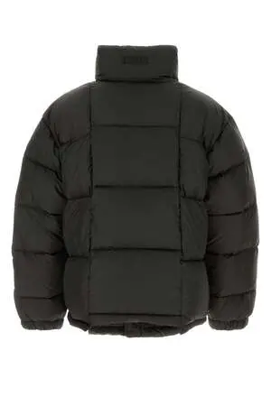Vetements Dark Polyester Down Jacket - Brown