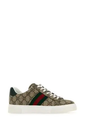 Gucci Gg Supreme Fabric Ace Sneakers - Multicolor
