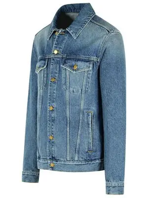 GOLDEN GOOSE Cotton Denim Jacket - Blue