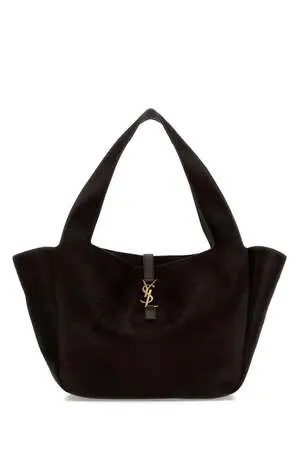 Saint Laurent Calf Hair Le 5 À 7 Shopping Bag - Brown