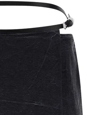 Givenchy Voyou Denim Skirt - Multicolor