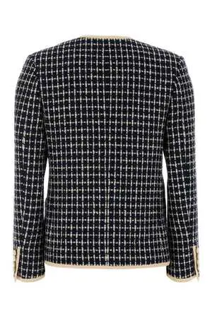 Valentino Garavani Embroidered Tweed Blazer - Multicolor