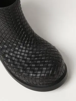 Bottega Veneta Woven Ankle Boots
