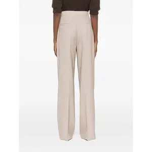 Max Mara Straight-leg Trousers - Cream