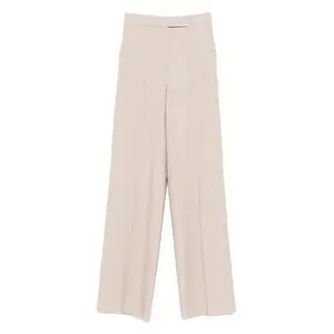 Max Mara Straight-leg Trousers - Cream