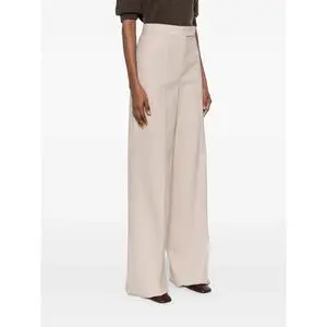 Max Mara Straight-leg Trousers - Cream