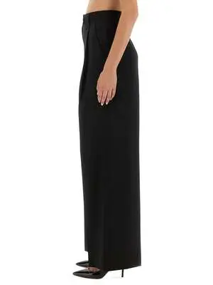Sportmax Virgin Wool Wide-leg Trousers