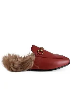Gucci Princetown Mules Red
