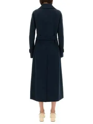 Max Mara Double-breasted Virgin Wool Coat